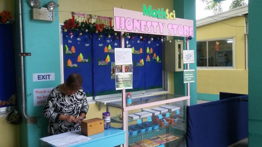 Teaching the value of Money and Honesty. MathSci Honesty Store – Child ...
